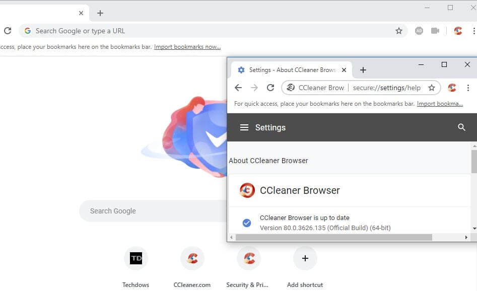 CCleaner Browser Free Download for Windows - SoftCamel